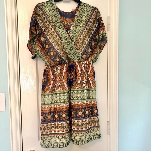 Dresses | New Boho Fun Dress | Poshmark